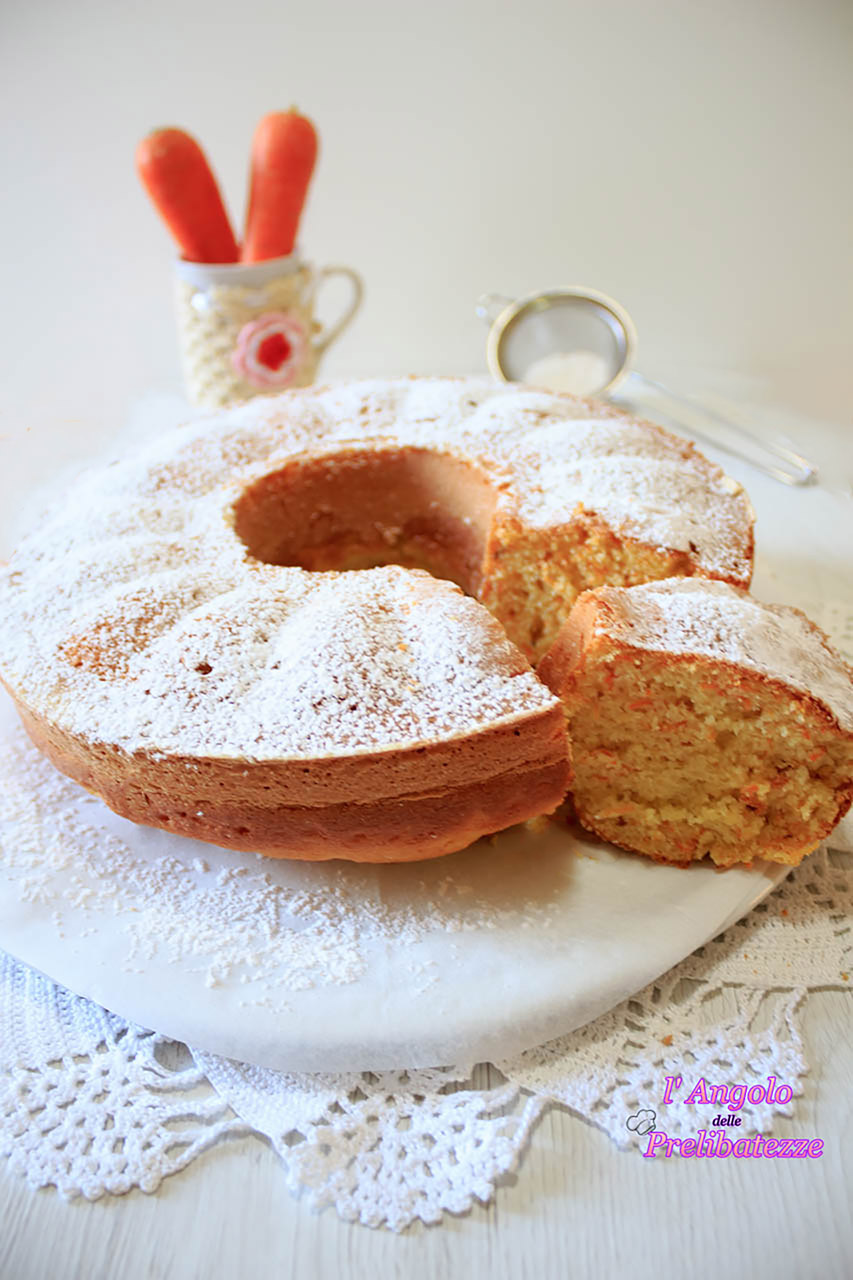 Ciambella alle carote (camilla cake) | l'Angolo delle Prelibatezze
