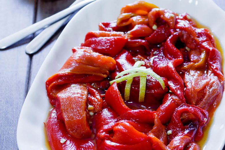 Peperoni arrostiti al forno, contorno e antipasto tipico siciliano | L ...