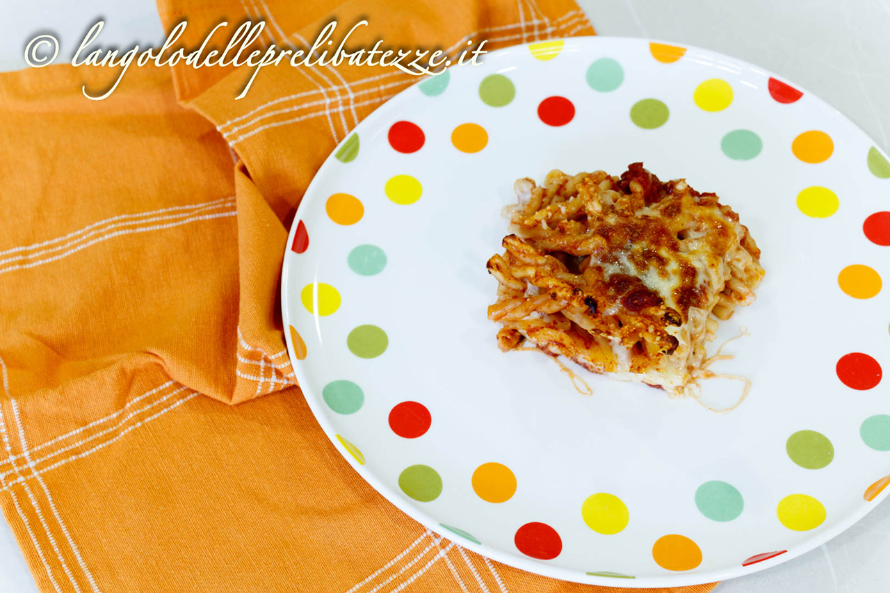 Pasta al forno (treccine) semplice | l'Angolo delle Prelibatezze